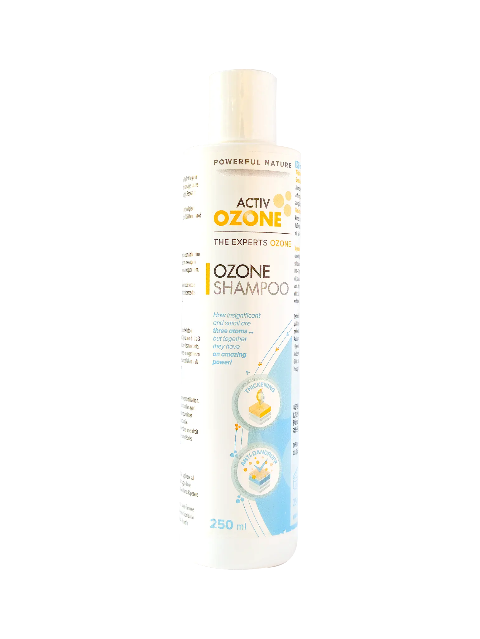 Shampoo ActivOzone 250ml para Cabelos Saudáveis e Brilhantes ...